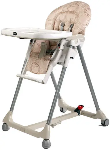 Peg Perego stolica za hranjenje Prima Pappa original Circles Beige P3510031263