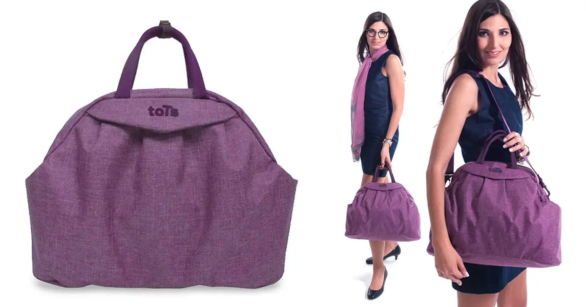 Smart Trike Tots Torba za mame CHIC Melange - Purple