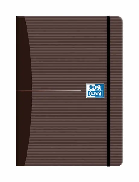 Sveska Oxford Office Signature for men A5 kvadratići 06XO751 Chocolate