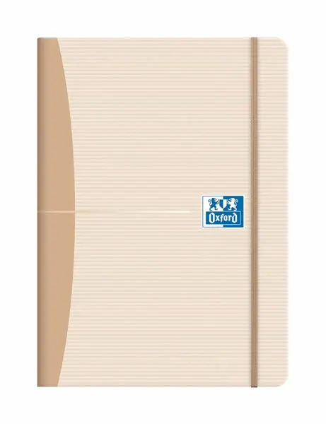 Sveska Oxford Office Signature for women A5 linije 06XO852 Golden Beige