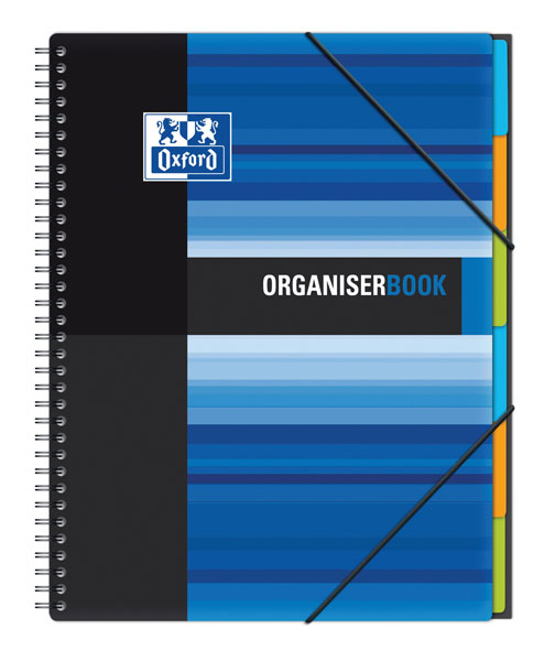 Sveska Oxford Student Organiserbook 244x310mm kvadratići 06XS3 Blue