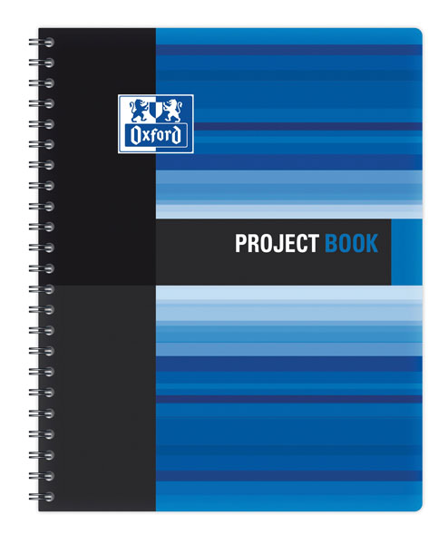 Sveska Oxford Student Project book 233x298mm kvadratići 06XS4 Blue