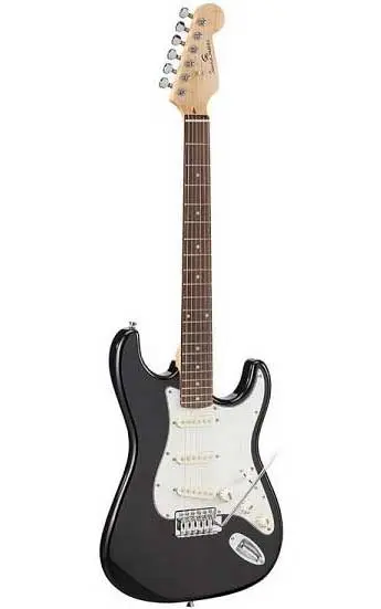 Električna gitara za levoruke SoundSation Rocker-100S BK