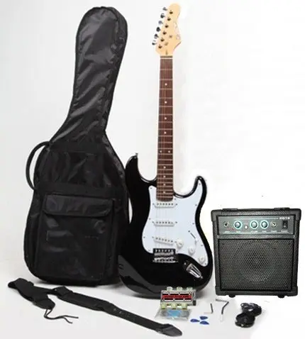 Električna gitara Eclipse sa pojačalom i futrolom Set CX-S052BK