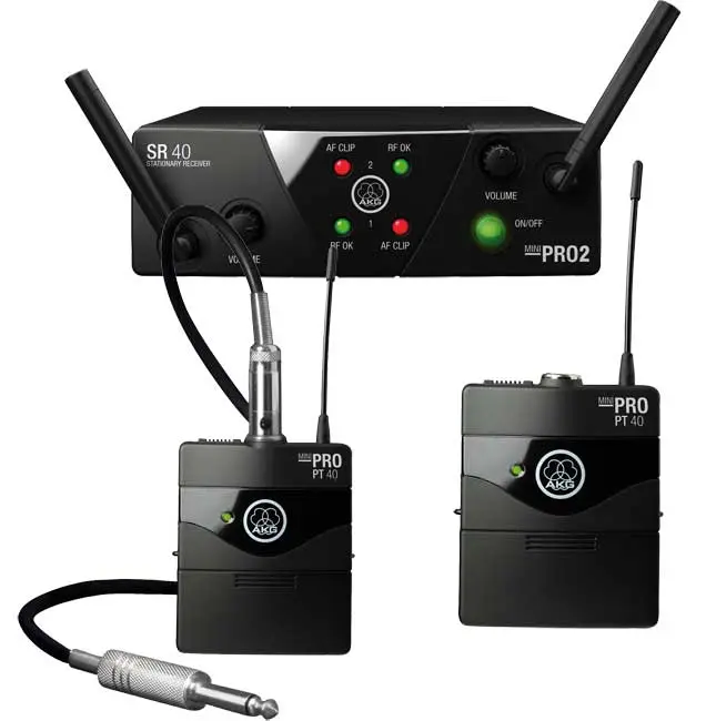 Bežični set za ozvučenje instrumenta AKG WMS40 Mini2 Instrumental Set