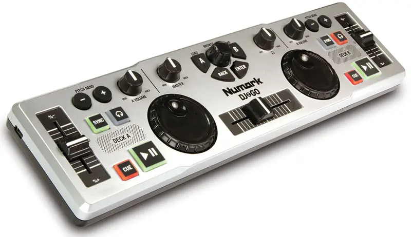 Numark DJ2GO portabl DJ kontoler