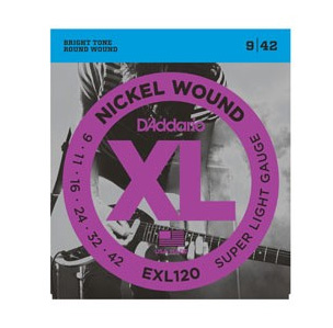 D Addario EXL120 žice za električnu gitaru 9-42