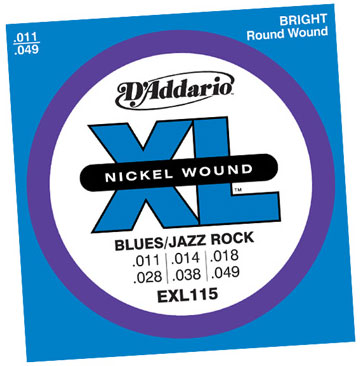 D Addario Set žica za električnu gitaru 11-49 EXL-115