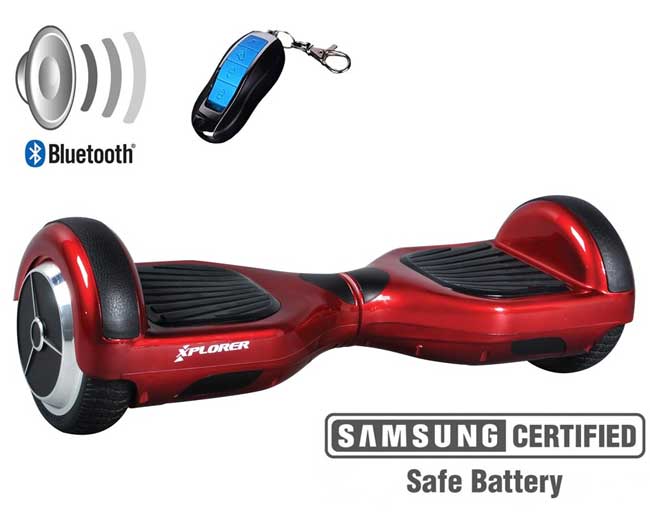 Xplorer Hoverboard City Crveni Balance Scooter 6663