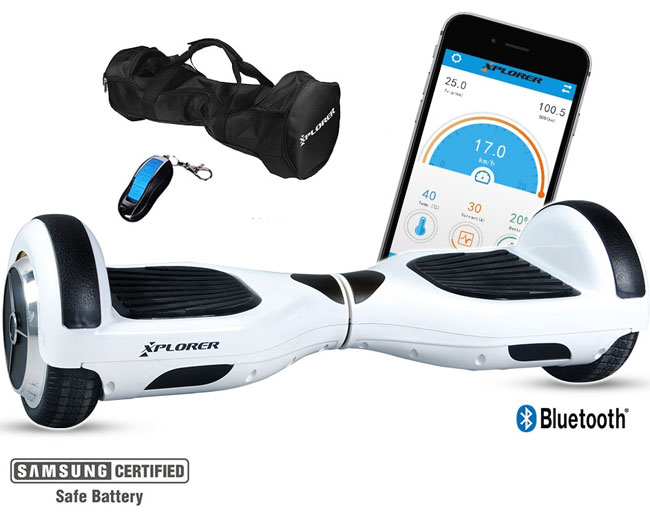 Hoverboard Xplorer City 6,5 White V3