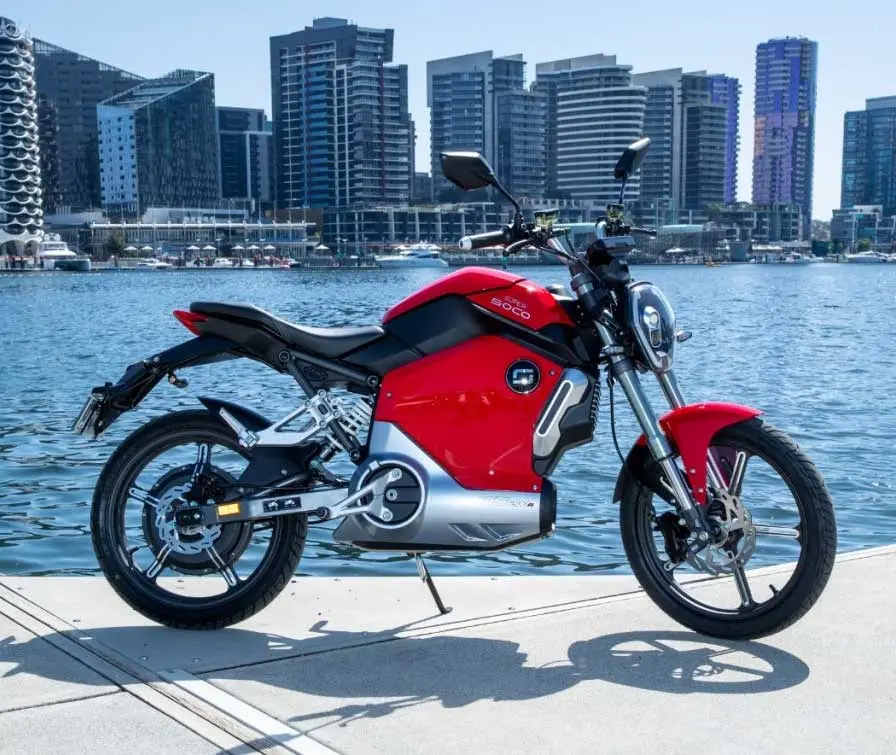Električni Motocikl - Skuter Super Soco TS1200R Red