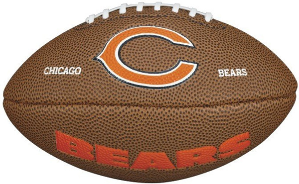 Wilson mini lopta za američki fudbal NFL Mini Chicago Bears WTF1533XBCH