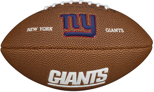 Wilson mini lopta za američki fudbal NFL Mini New York Giants WTF1533XBNG