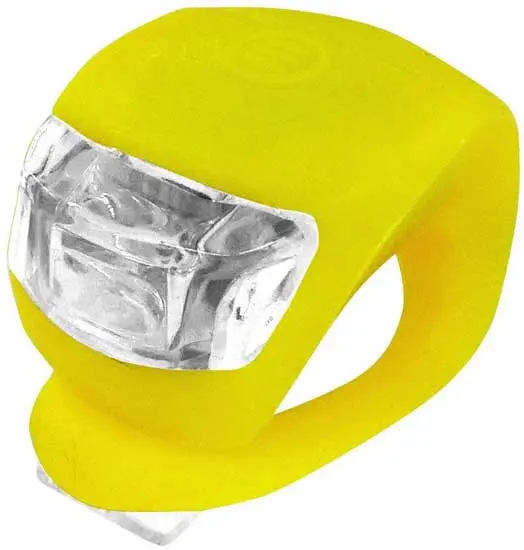Prednja LED bljeskalica Svetlo za bicikl Xplorer žuta 6233