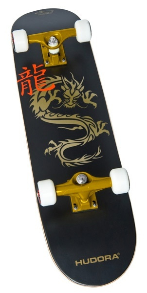Skateboard Hudora Skill black