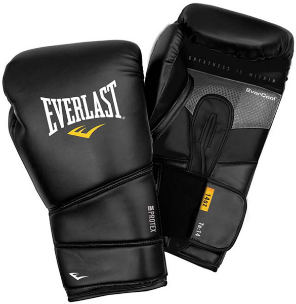 Everlast boks rukavice Protex Training Gloves crne 3110-S/M