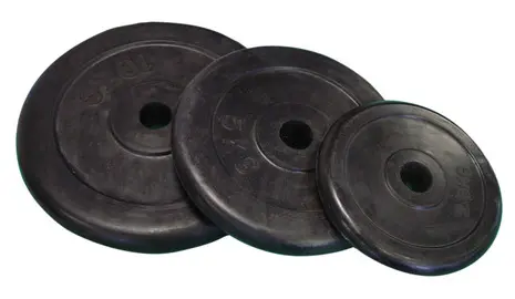 Gumirani teg za šipku f30 10KG W1RRP1