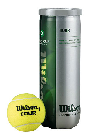 Wilson Loptice za tenis Tour Davis Cup 1/3 WRT105900
