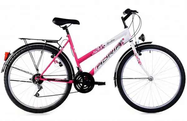 City Bike CTB Afrodita 26/18HT belo-pink 905227-19
