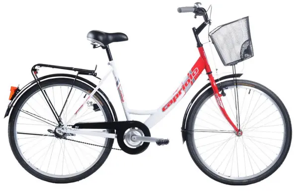 Bicikl CTB City Bike PARIS LADY 26HT crvena-bela 905231-19