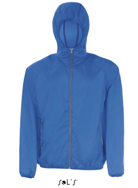 Sols Jakna vetrovka unisex Shore Royal Blue veličina XS 01169