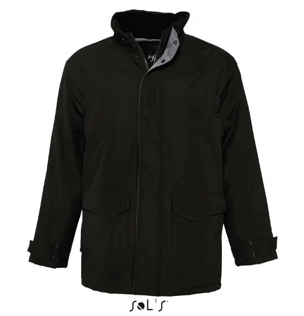 Sols Jakna parka - uniseks - Record Black veličina XS 43500