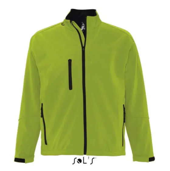 Softshell jakna za muškarce Sols Relax Green Absinthe L 46600