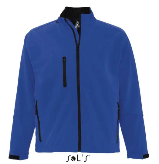 Softshell muška jakna Sols Relax Royal Blue 3XL 46600
