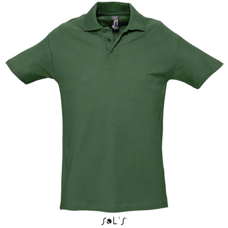 Sols Polo majica za muškarce Spring II Golf Green veličina S 11362