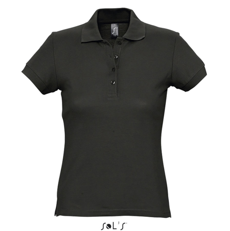 Sols Ženska Polo majica Passion Black veličina XL 11338