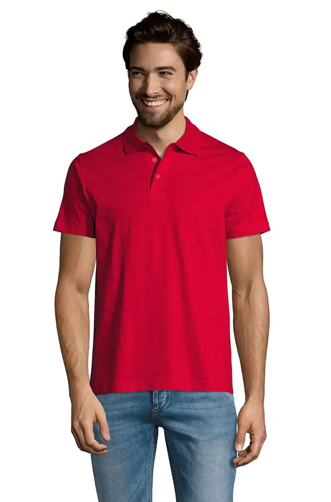 Sols Polo majica Precsott Red veličina 3XL 11377