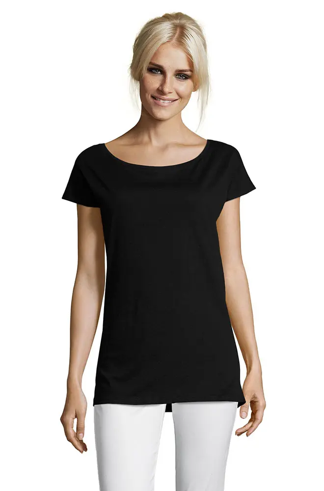 Ženska majica Marylin Black veličina XXL Sols 11398