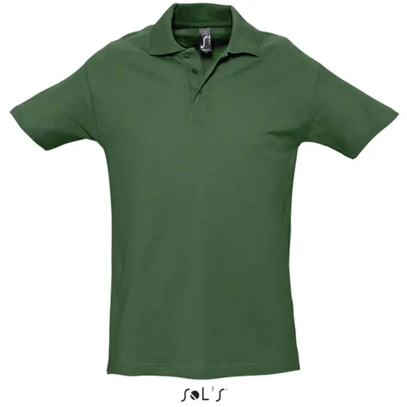 Sols Polo majica za muškarce Spring II Golf Green veličina M 11362