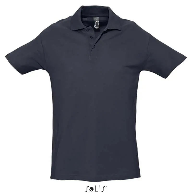 Sols Polo majica za muškarce Spring II Navy veličina S 11362