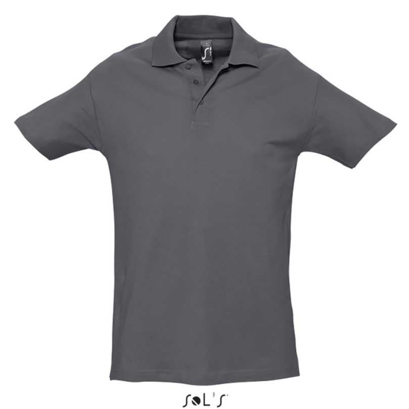 Sols Polo majica za muškarce Spring II Mouse Grey veličina XXL 11362