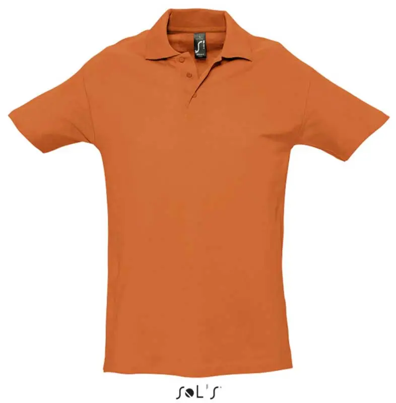 Sols Polo majica za muškarce Spring II Orange veličina S 11362