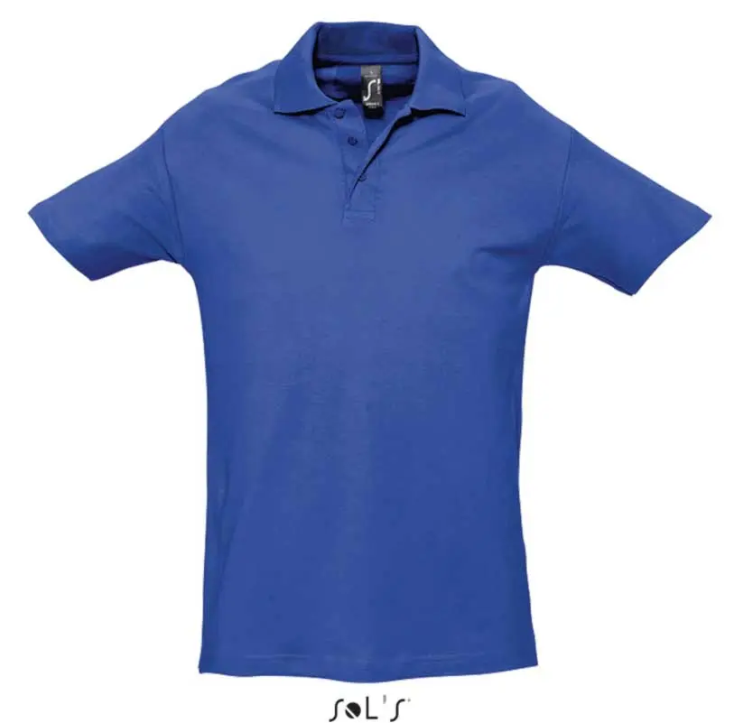 Sols Polo majica za muškarce Spring II Royal Blue veličina XXL 11362