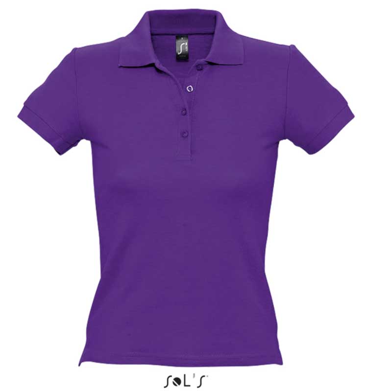Polo majica za žene Sols People Dark Purple veličina L 11310