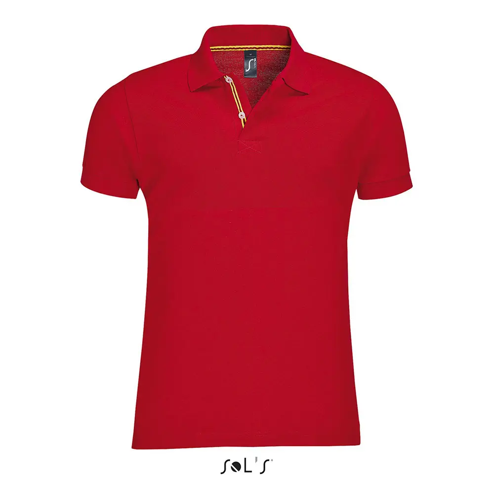 Pamučna muška polo majica Patriot Red veličina S Sols 00576
