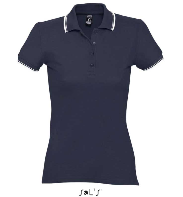 Ženska polo majica Sols Practice Women Navy veličina XXL 11366