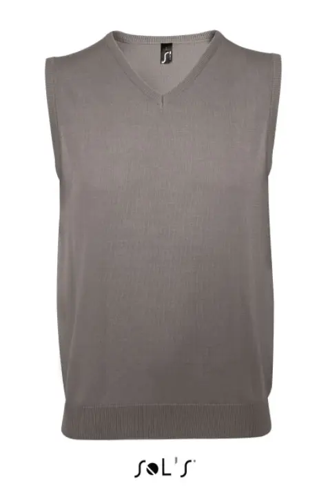Sols Uniseks prsluk - pulover Gentleman Grey veličina L 00591