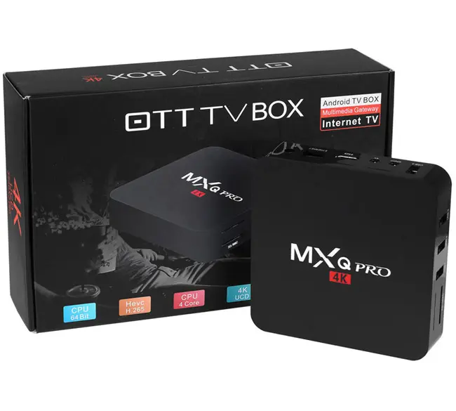 Android 7.1 Smart Tv Box 4K MXQ PRO S905X sa instaliranim KODI aplikacijama