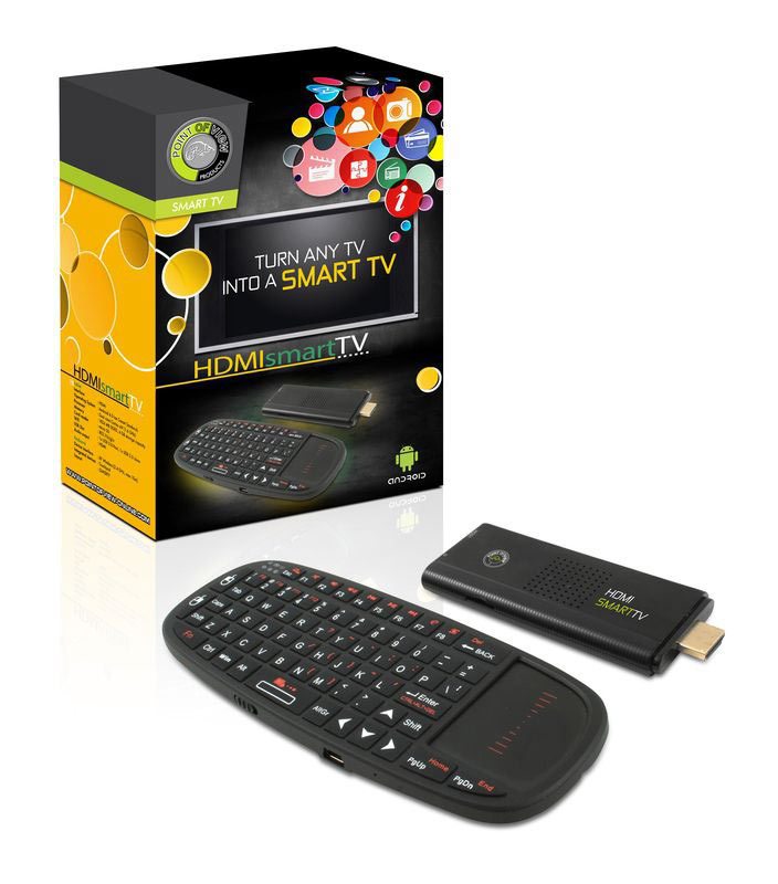 Android 4.1 HDMI Smart TV Dongle Sa Tastaturom i TrackPad-om
