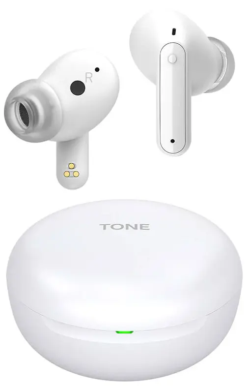 Bluetooth bubice LG TONE Free FP5 bele