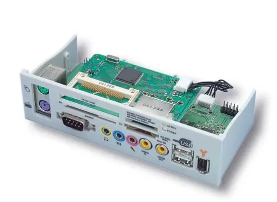Digitus Multimedia Panel - 5.25 in - USB2.0 - 24 IN 1 Card Reader