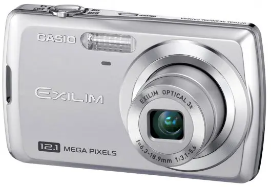 Casio digitalni fotoaparat EX-Z35 u srebrnoj boji