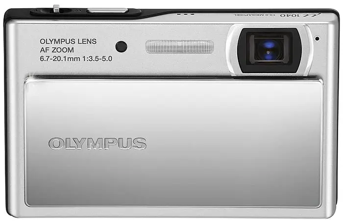 Olympus μ 1040 - digitalni fotoaparat - 10 MP - Silver