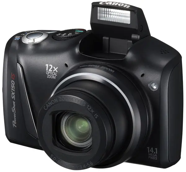 Canon PowerShot SX150 IS Black Kompaktni Digitalni Fotoaparat