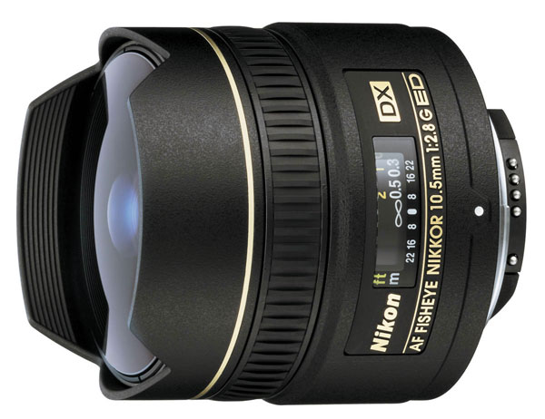 Nikon Objektiv 10.5mm f/2.8G ED DX Fisheye-NIKKOR 11838