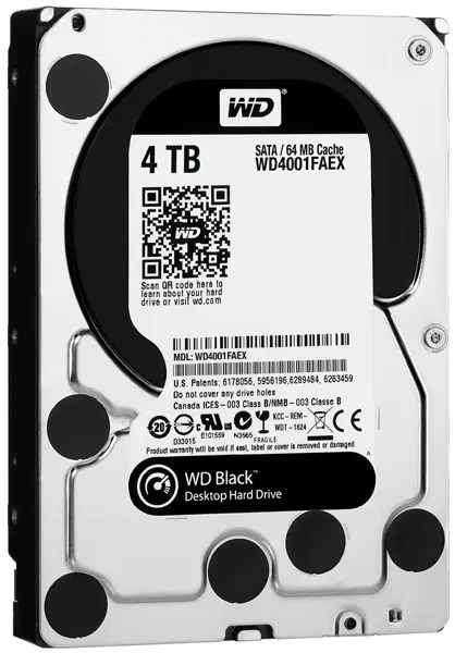 Western Digital Hard Disk Za Desktop Računare 4TB Black WD4001FAEX